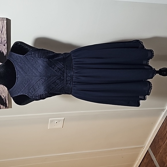 Francesca's Collections | Dresses | Beautiful Blue Francesca Dress With ...